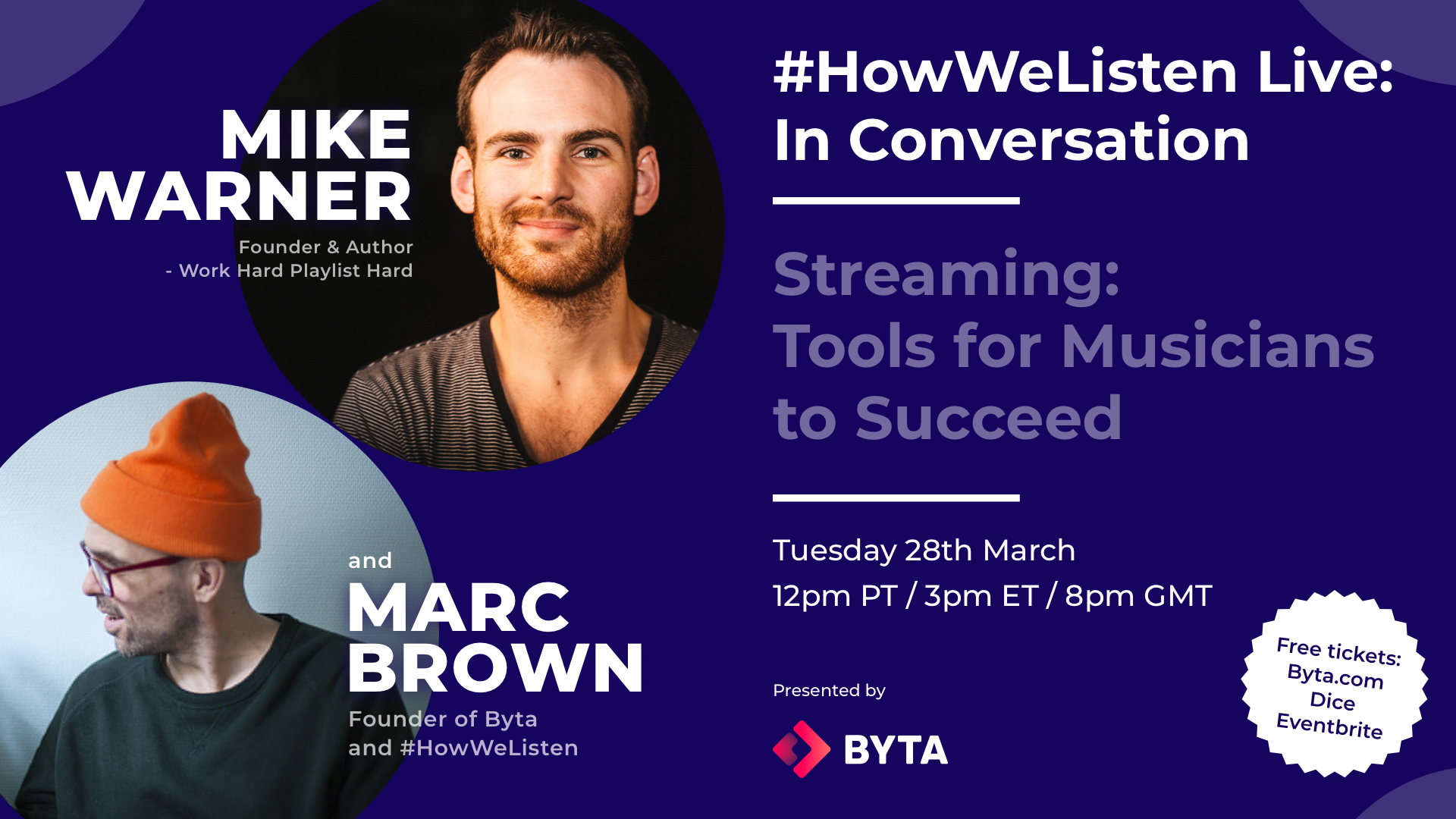 #HowWeListen Live: Mike Warner