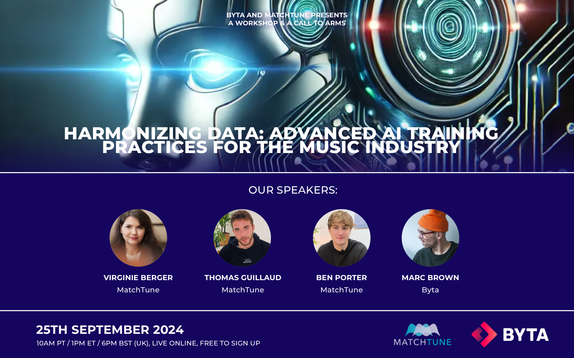 Events: Harmonizing Data: Advanced AI Training Practices for the Music Industry - Byta Blog